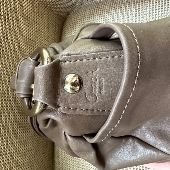 Coach | Bags | Coach Authentic Parker Leather Zip Shoulder Bag In ...